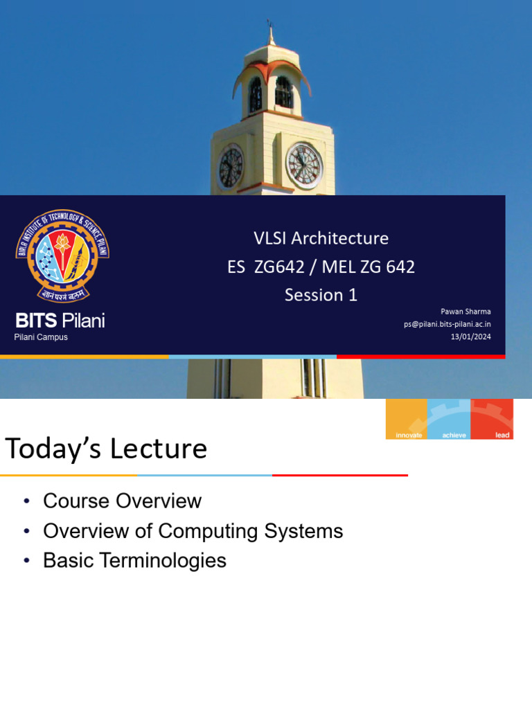 Lec1 Introduction | PDF