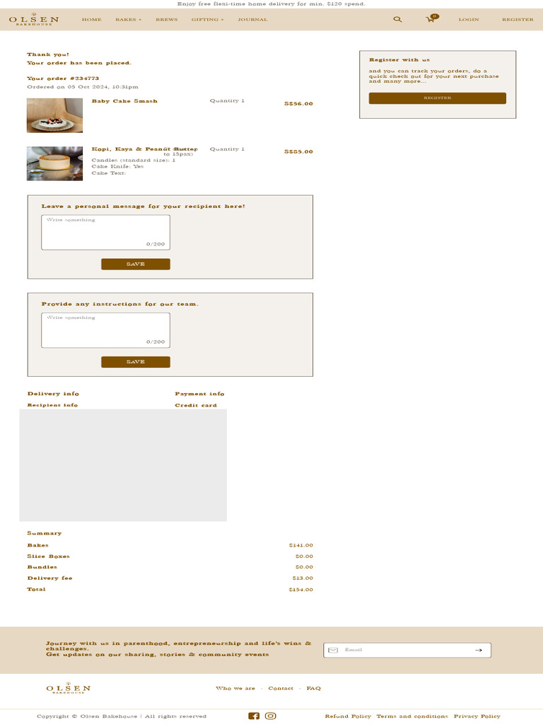 Birthday invoice | PDF | Payments