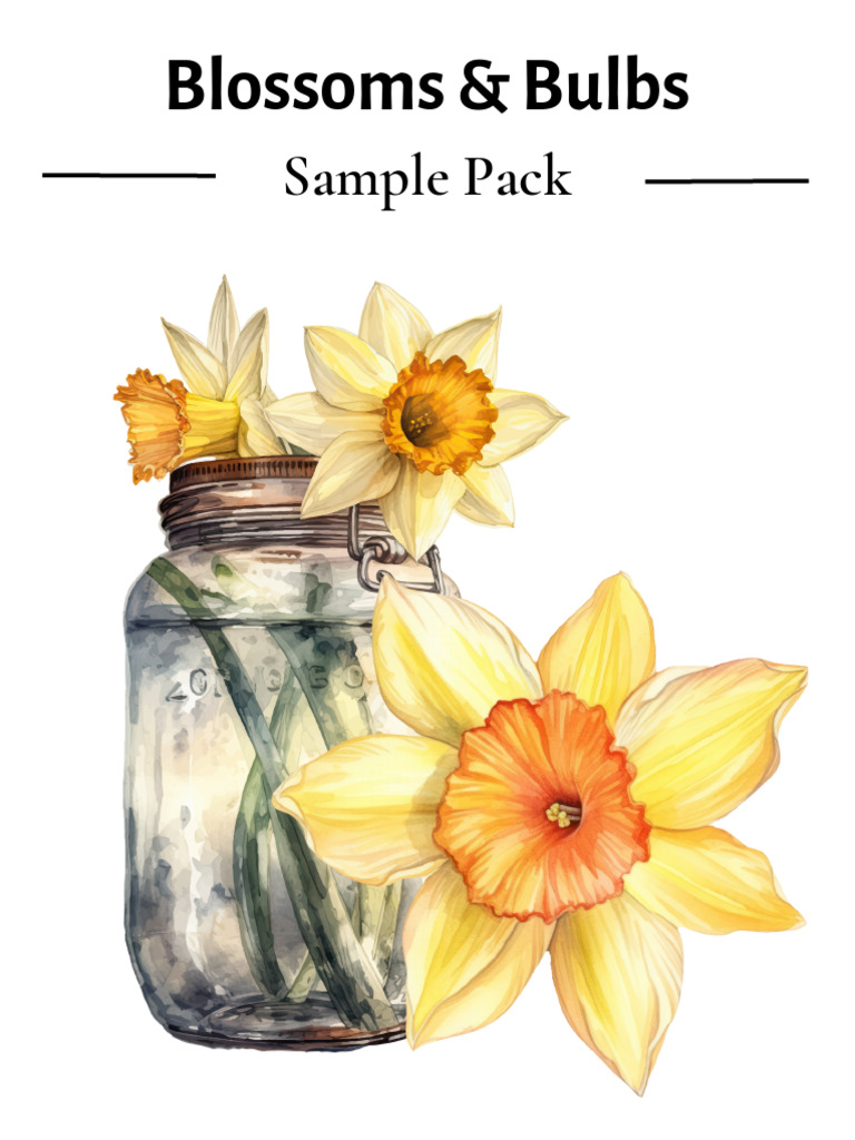 Blossom & Bulbs Sample Pack | PDF