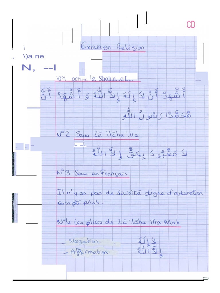 Examen Al Rissala | PDF