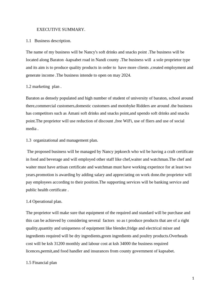 EXECUTIVE SUMMARY | PDF