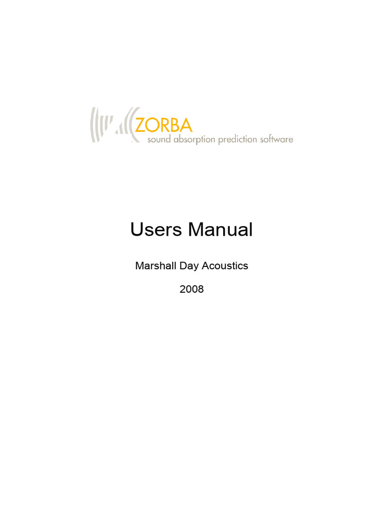 Zorba Manual 1 | PDF