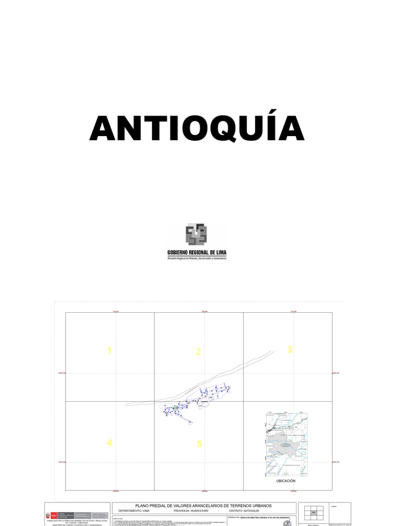 Planos Prediales - Ejercicio Fiscal 2022 - Parte 01 | PDF