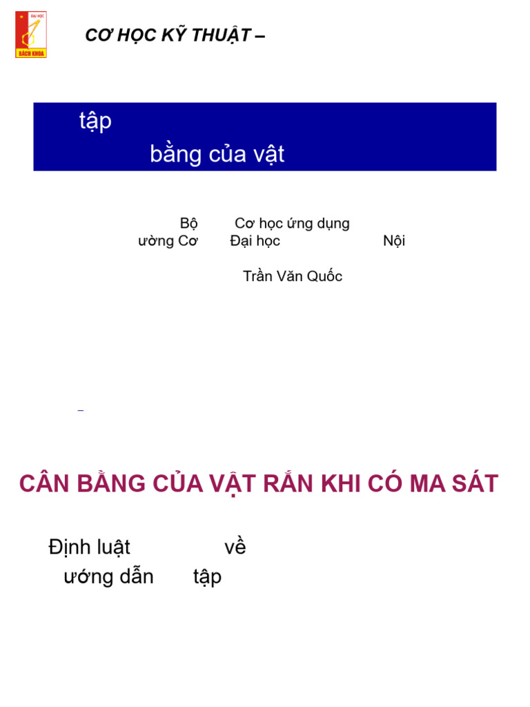 BT TH - Ch3 - Ma Sát | PDF