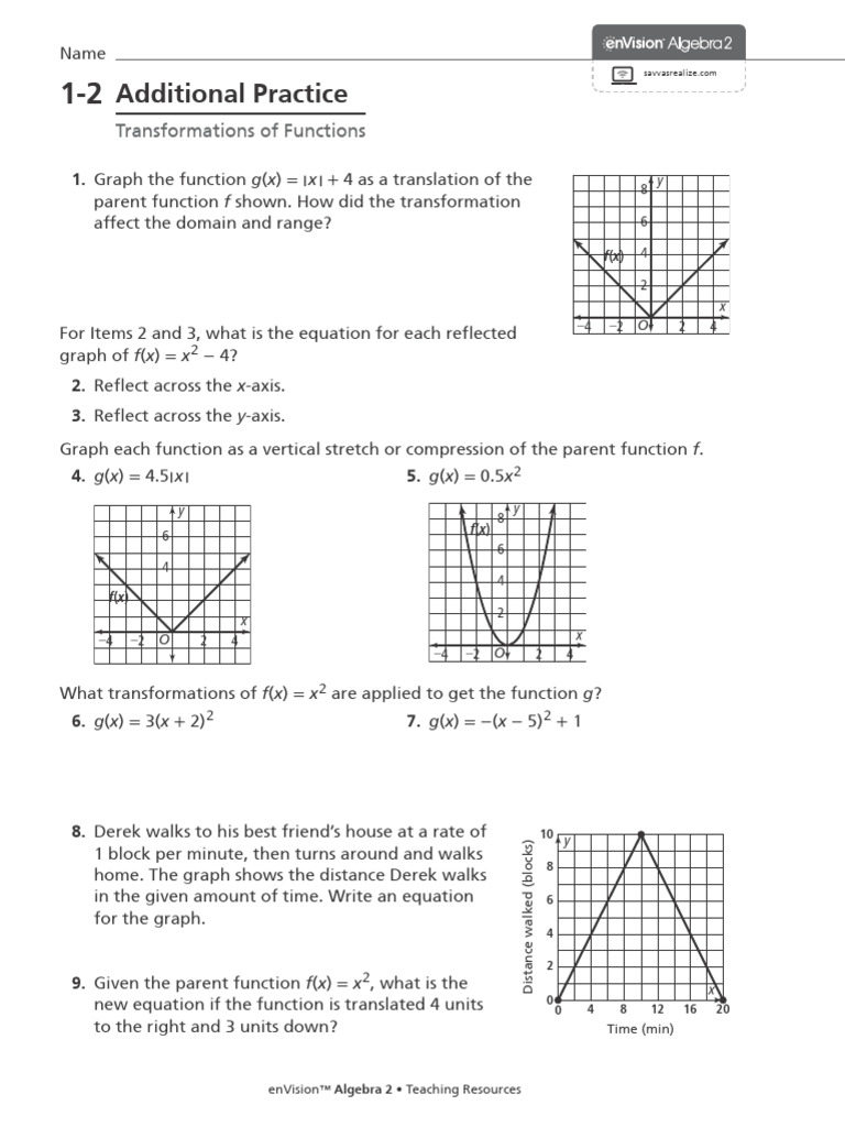 1-2 - Additional Practice PDF | PDF