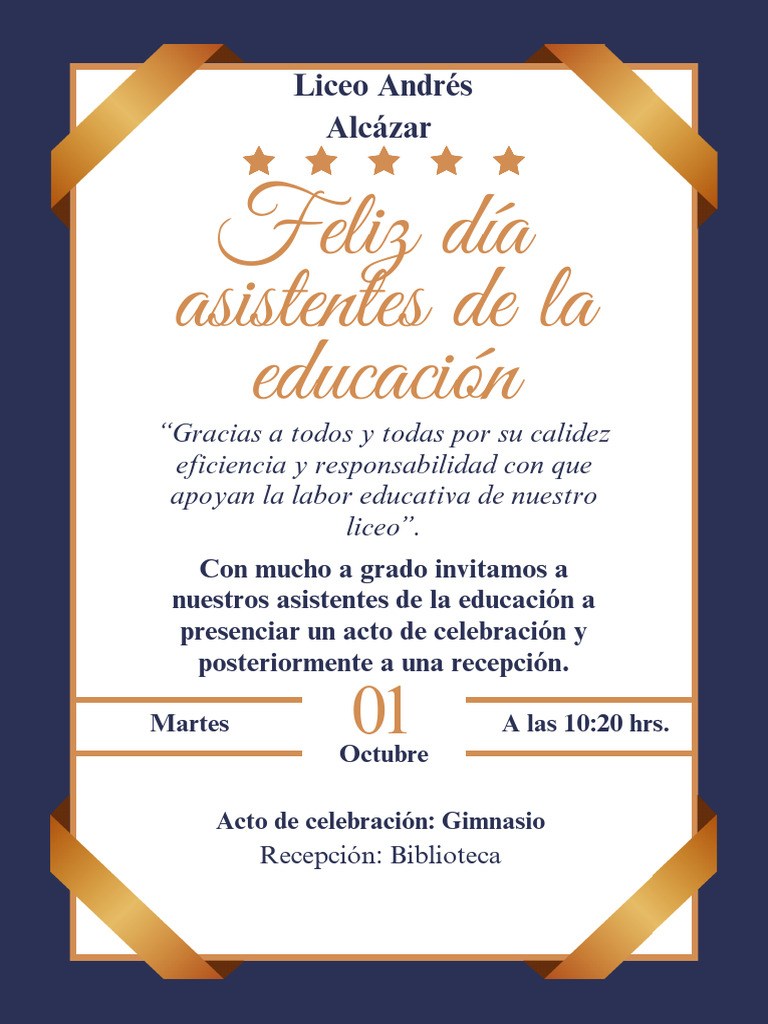 Día del asistente | PDF