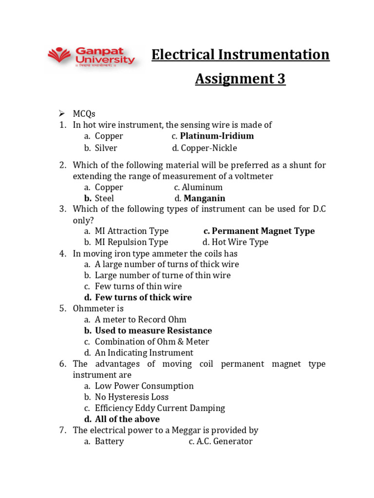 EI Assignment 3 | PDF