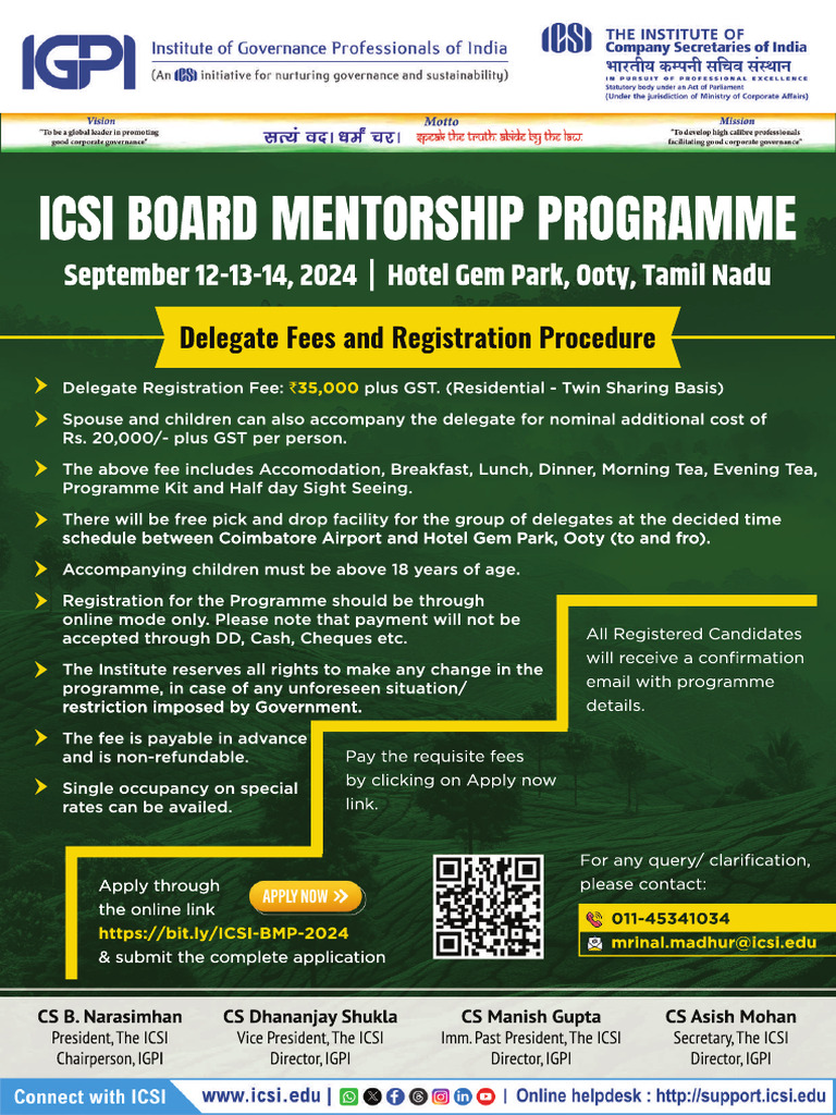 Registration-IBMP 31072024 | PDF