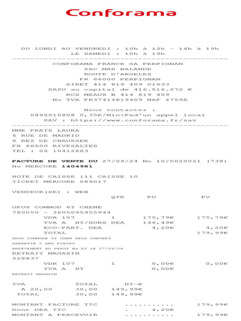 Facture Web | PDF