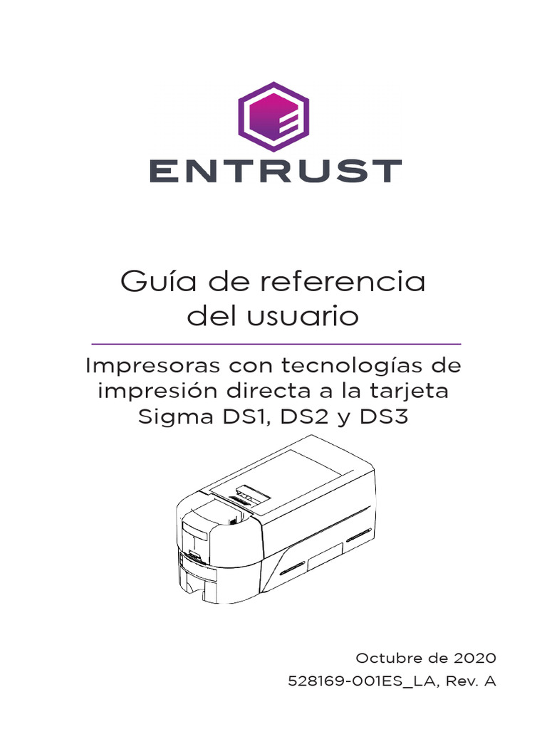 Sigma Ds Printer User Reference Guide Ug - Es | PDF