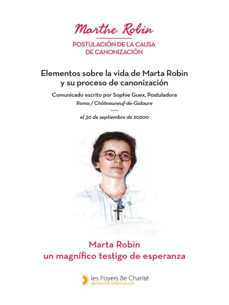 Marthe Robin ES | PDF