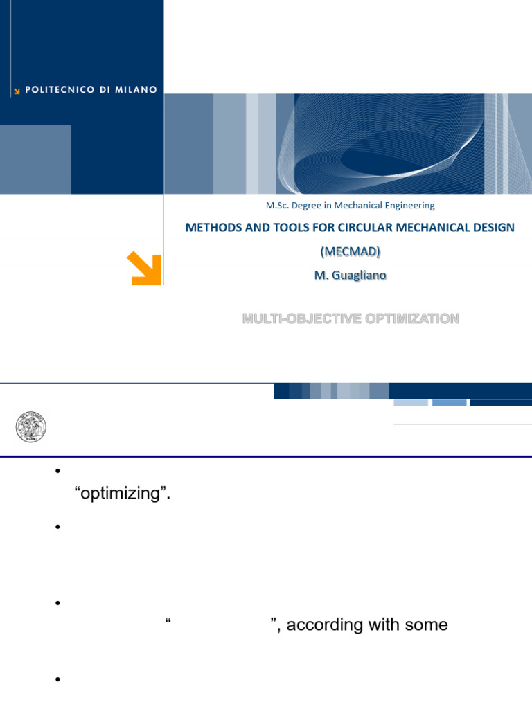 12 Multiobjective Optimization B | PDF