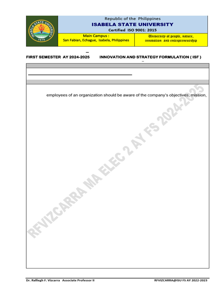 Module Unit Two Module Ma Elec 2 Isf Fs 2024 2025 | PDF