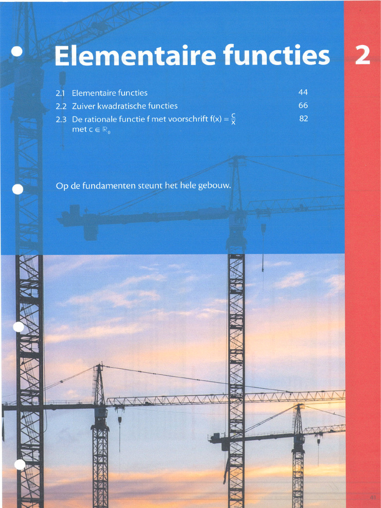 GETALLENLEER Thema 2 - Elementaire Functies | PDF