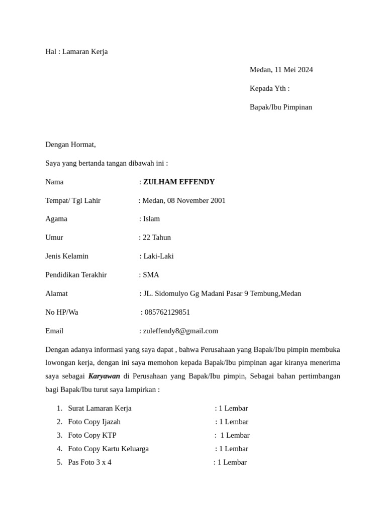 Zulham Effendy (1) (1) - 1 | PDF