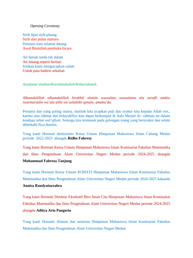 Script - MC - Maperca - 2024 Fix | PDF