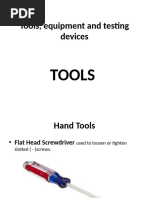 Tools in Computer Hardware Servicing | PDF | Technology & Engineering