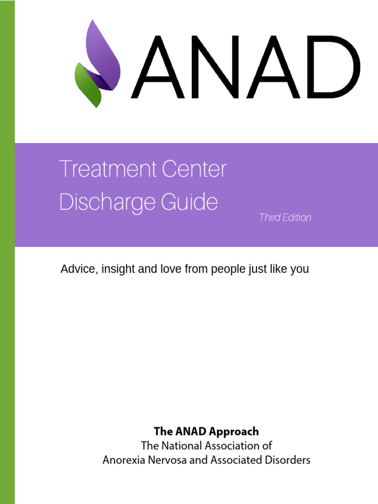 ANAD Treatment Center Discharge Guide 3rd Edition | PDF