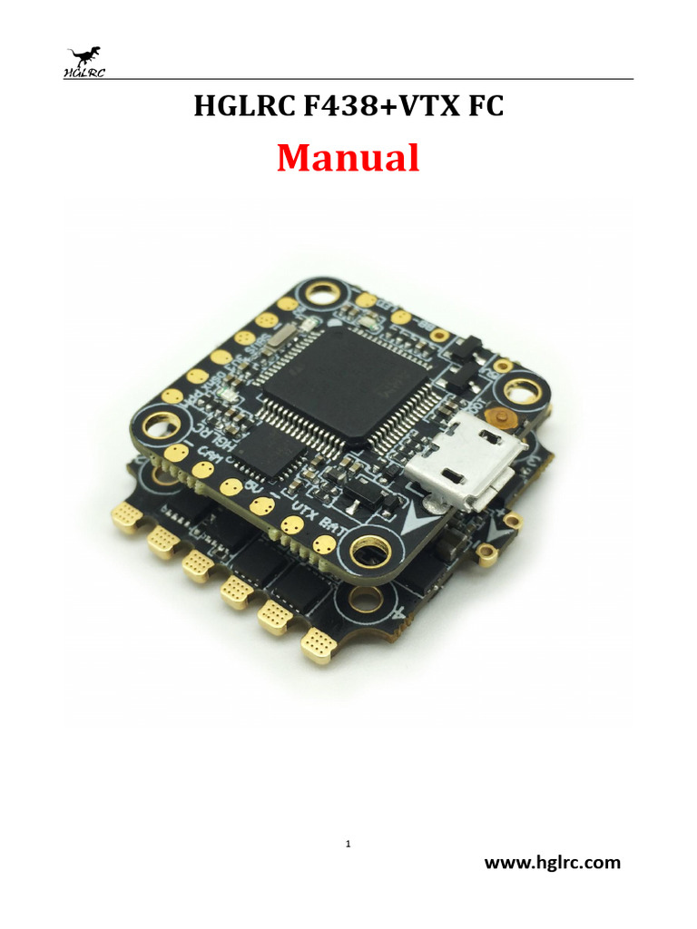 HGLRC F438 VTX | PDF