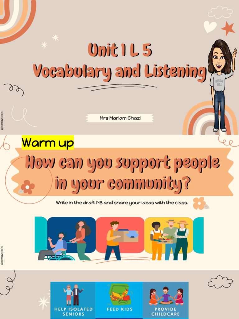 U 1 L 5 Listening and Voc | PDF