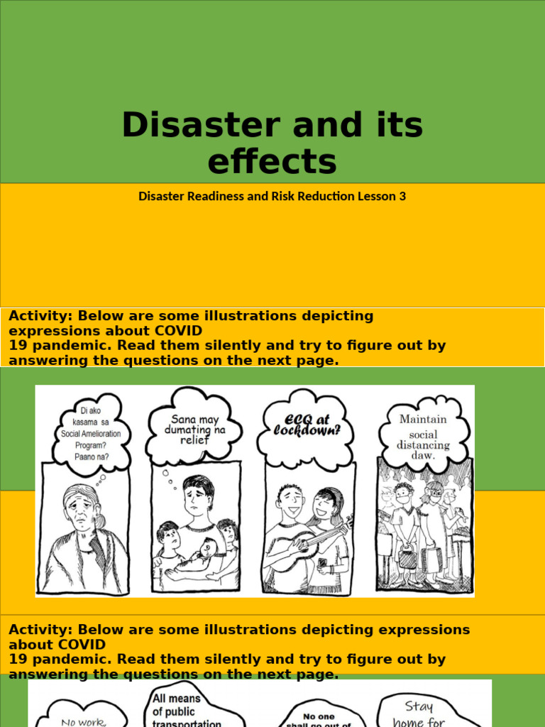 Disaster Readiness for Grade 12 | PDF | Natural Disasters ...