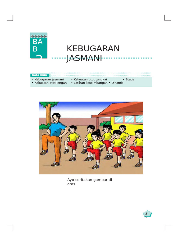 PowerPoint PJOK Kelas 2 Bab 2 Kebugaran Jasmani | PDF