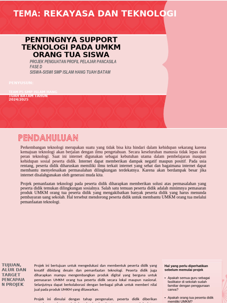 MODUL P5 Rekayasa Dan Teknologi 8 | PDF
