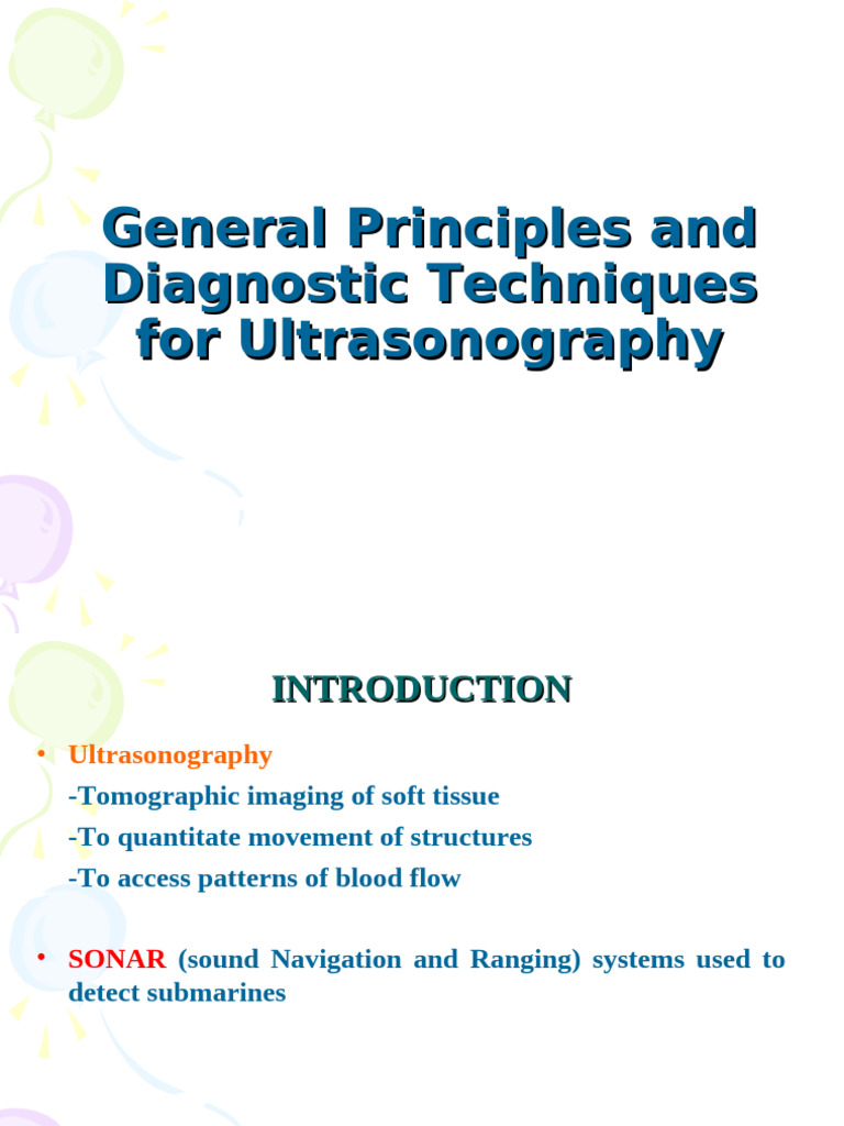 Ultrasonography in Animals | PDF | Medical Ultrasound | Science ...