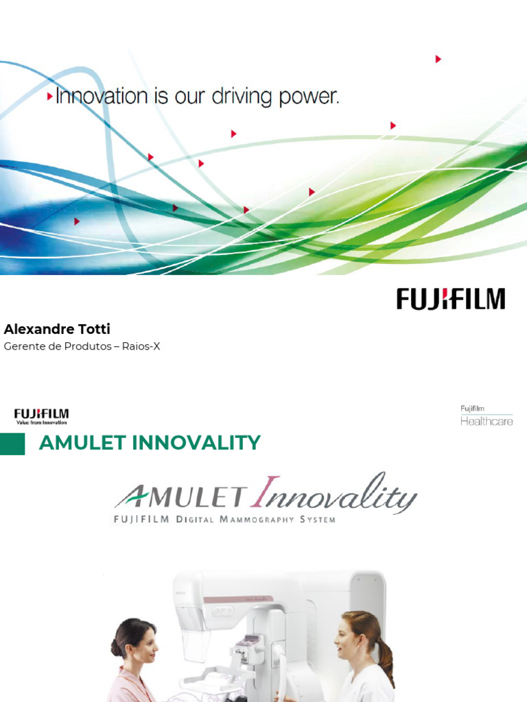 Mamógrafo FUJIFILM FDR Amulet Innovality | PDF