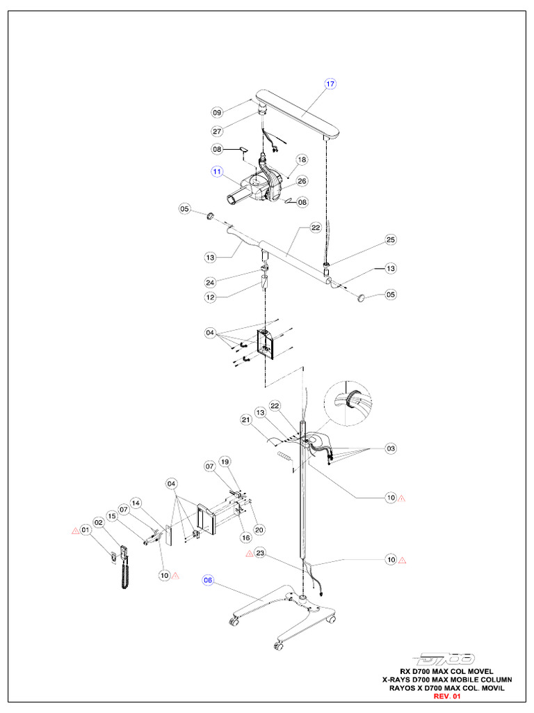 RX D700 Max Col Movel - Rev-01 | PDF