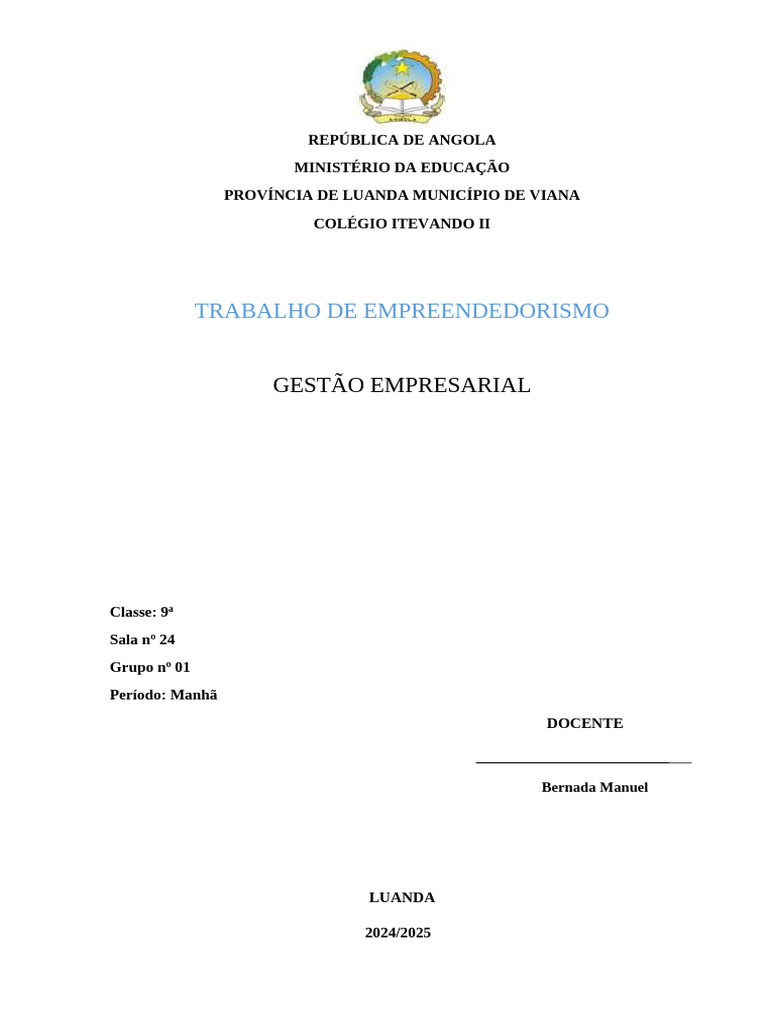 Gestão Empresarial | PDF