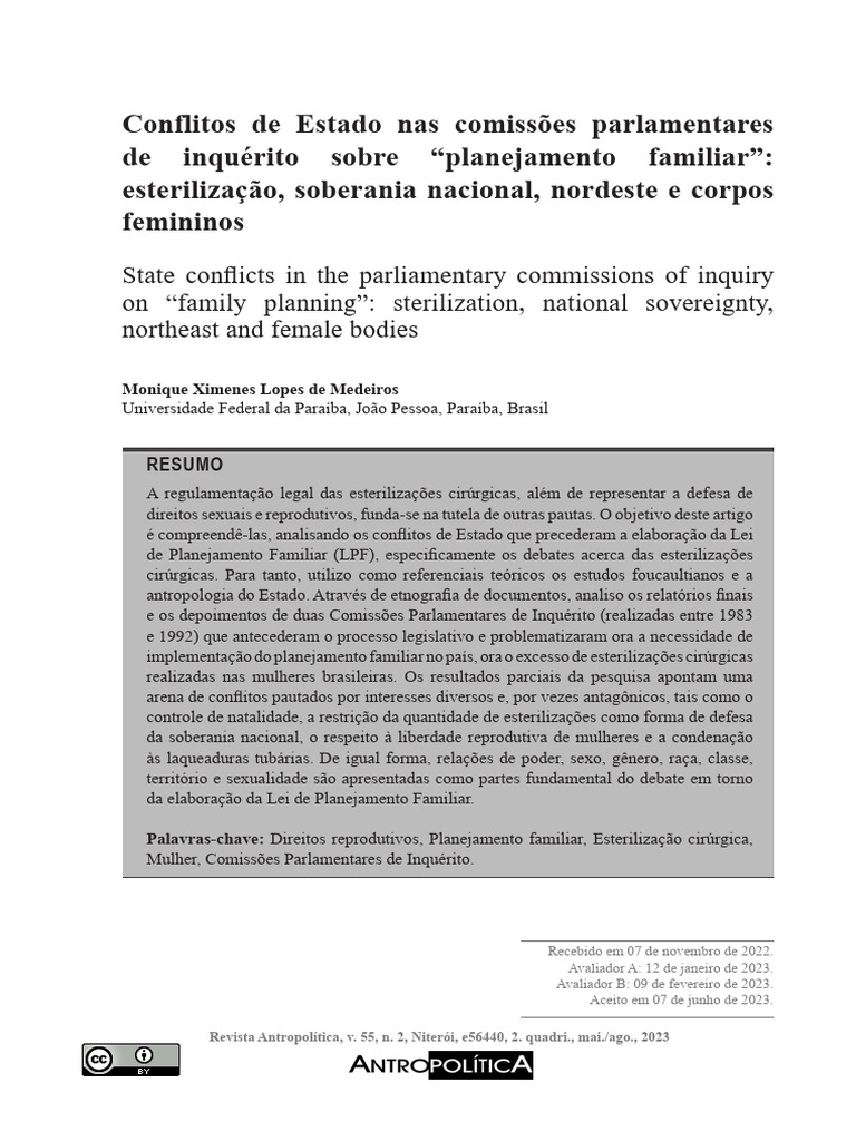 Conflitos de Estado Nas Comissoes Parlamentares Sobre Planejamento ...