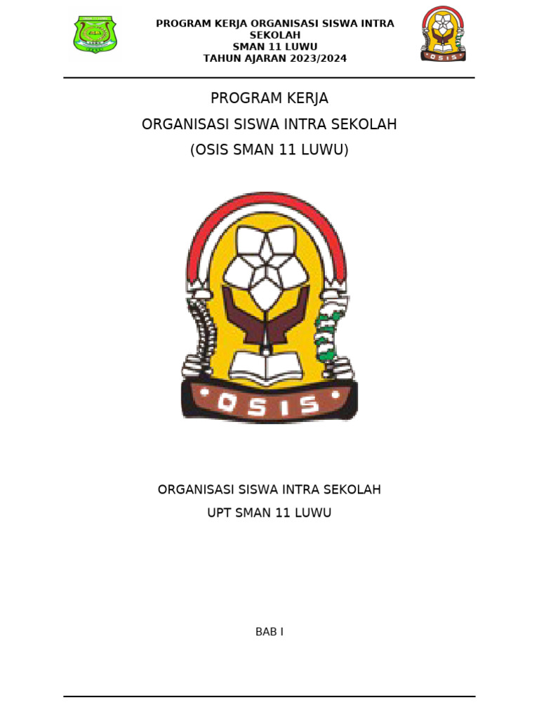PROGRAM KERJA 2023 (Autosaved) - 1 | PDF