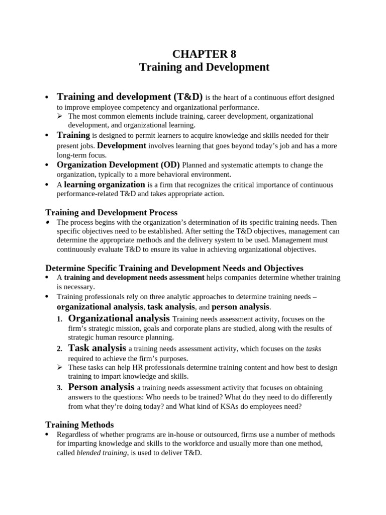 HRM Chapter 8 (Mondy) | PDF