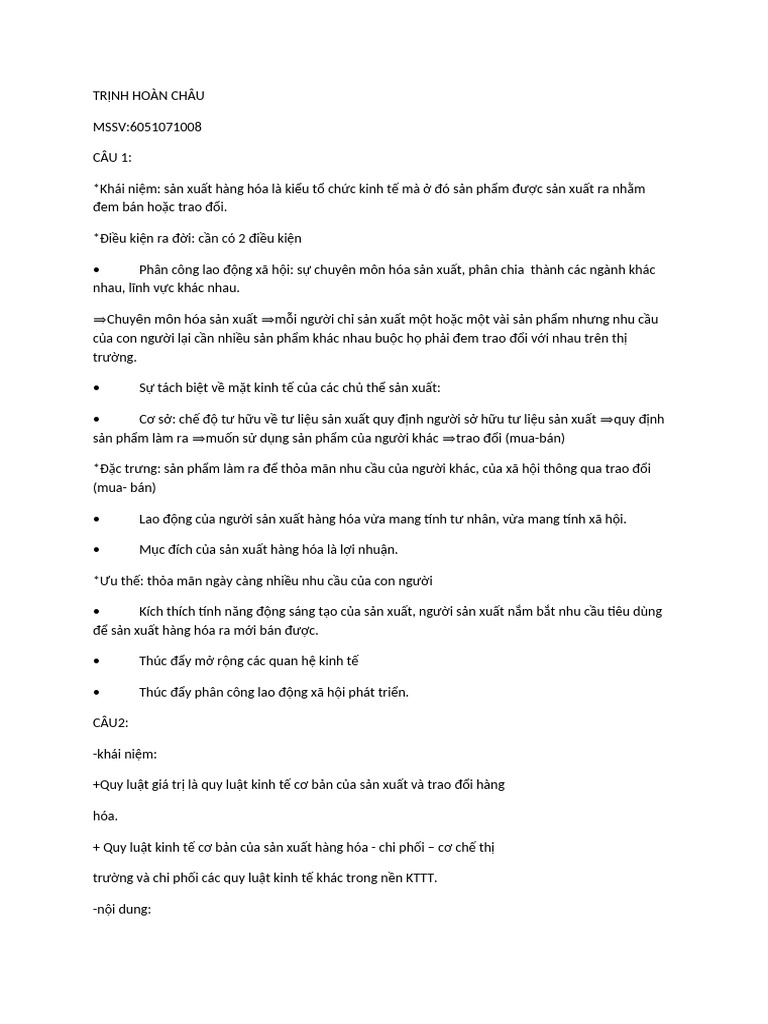 TRỊNH HOÀN CHÂU | PDF