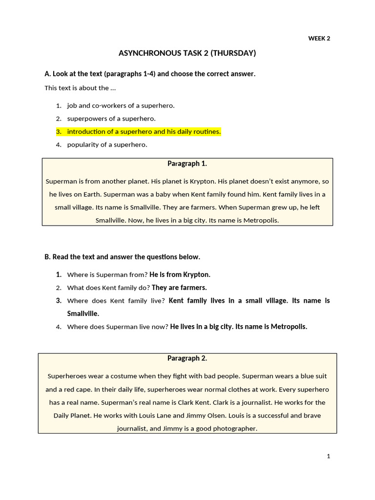 Asynchronous Task 2 Student Copy | PDF