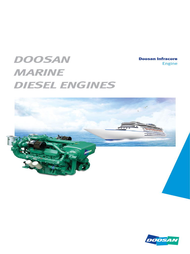 Doosan Marine Diesel Engines Overview | PDF | Engines | Diesel Engine