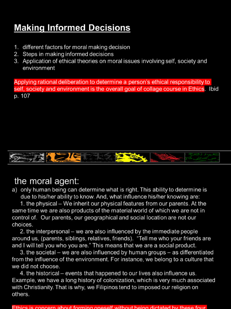 Making Informed Decisions | PDF