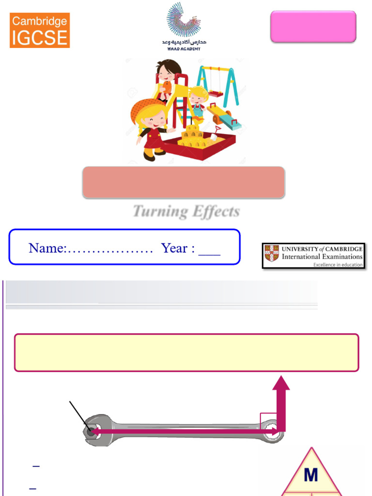 Physics Igcse Extended Turning Effects (Chapter 4) | PDF