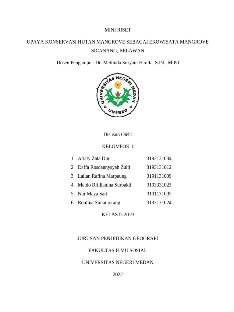 Mini Riset Kelompok 1 Ksda | PDF