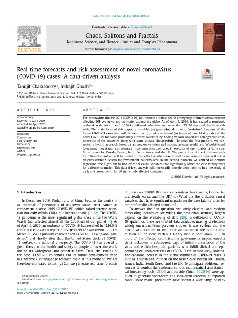 A Data-Driven Hybrid Ensemble AI Model For COVID-19 Infection Forecast ...
