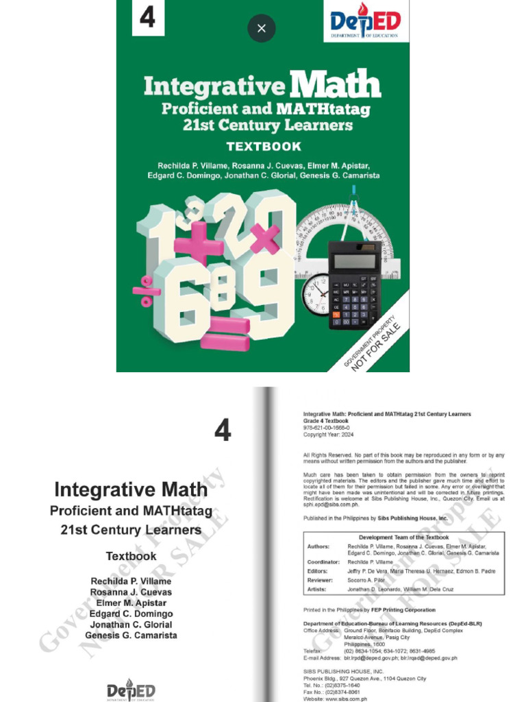 Math 4 q2 Etextbook | PDF