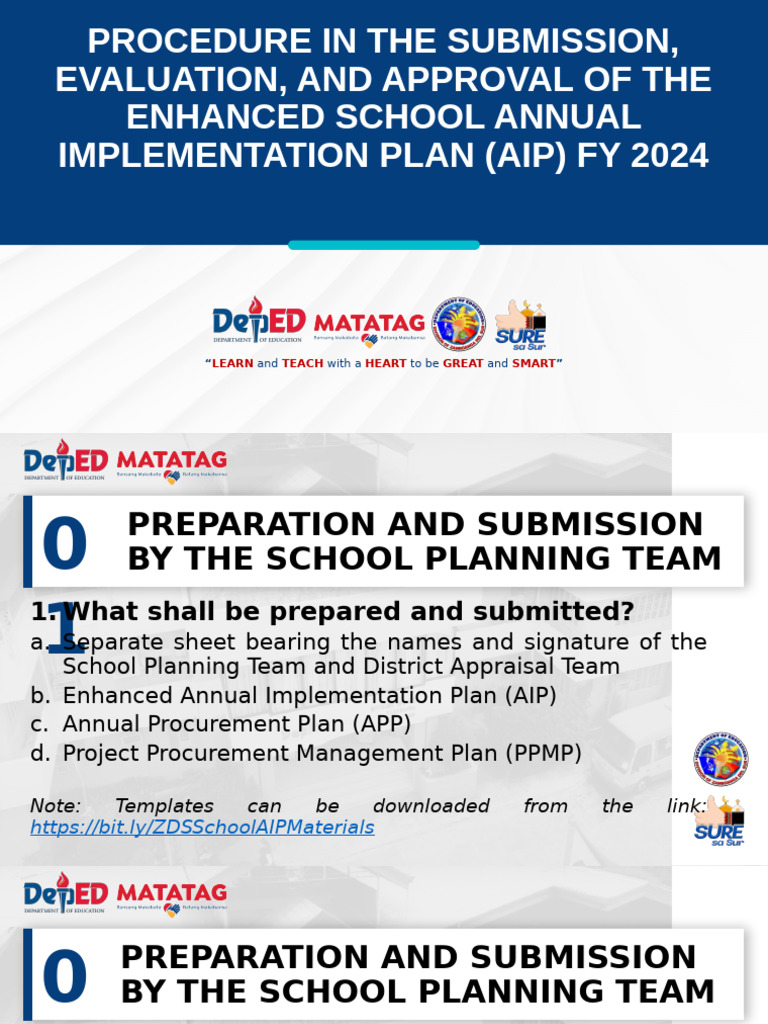 Procedure in The Approval of SIP-AIP | PDF