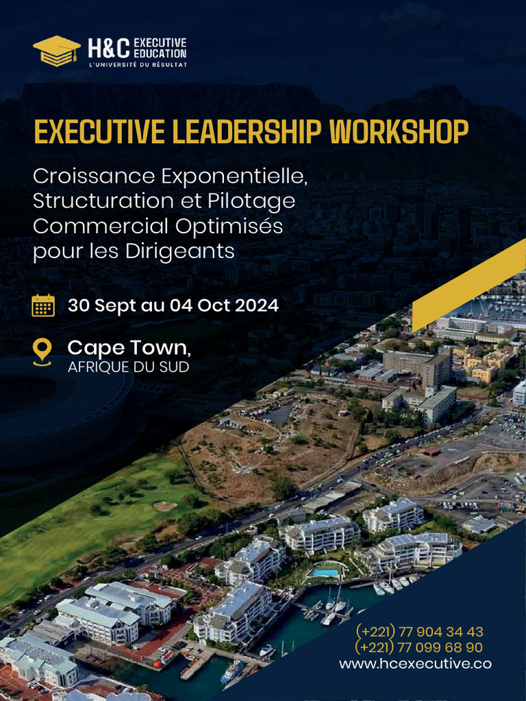 Brochure Executive Leadership Workshop Cap Town | PDF