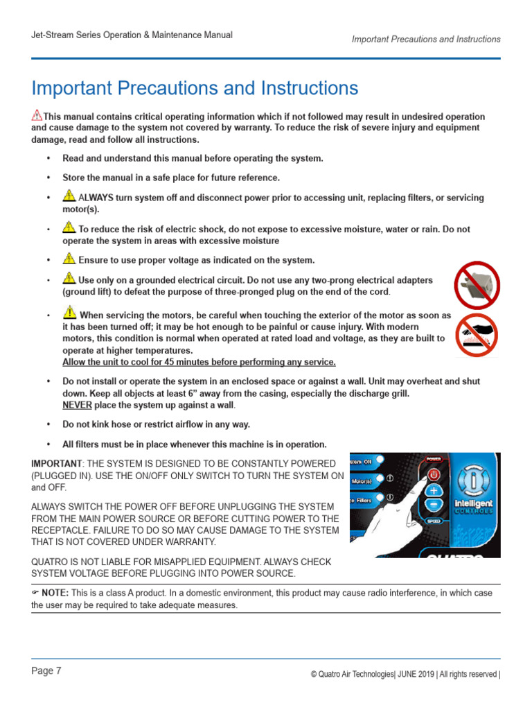 JetStream Owners Manual English | PDF