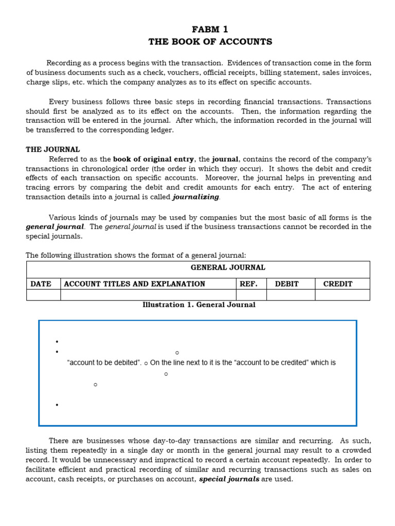 BOOK OF ACCOUNTS NOTESgghhegehehhshhhdjududu | PDF | Debits And Credits ...