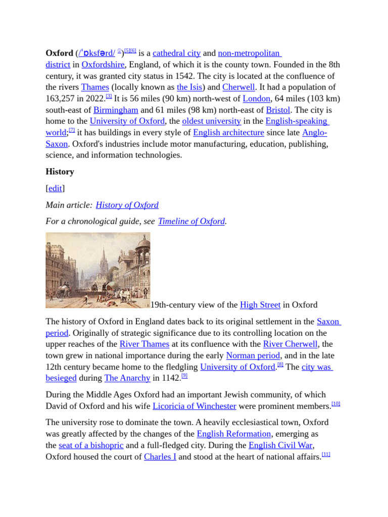 Oxford | PDF