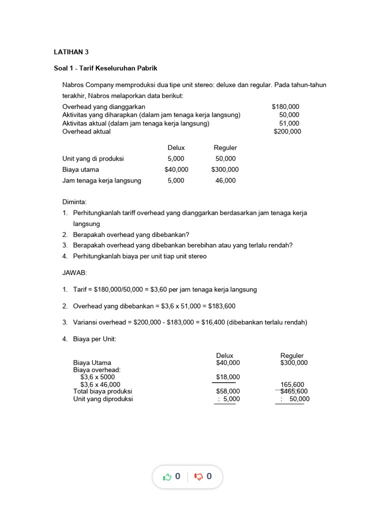 04 - Contoh Soal Abc | PDF