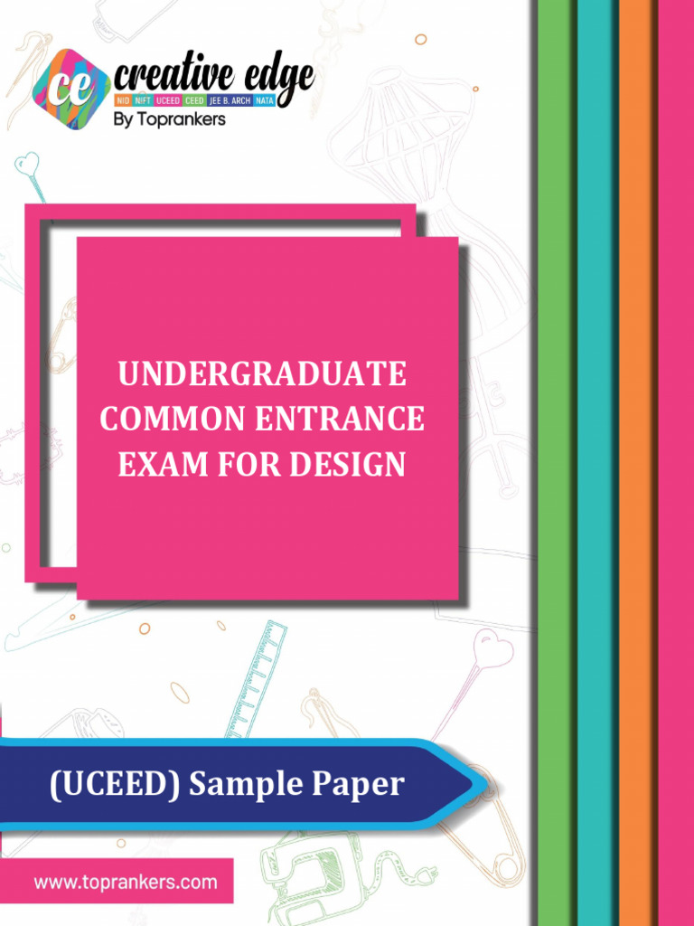 Mock Uceed Sample Paper-02 | PDF | Multiple Choice