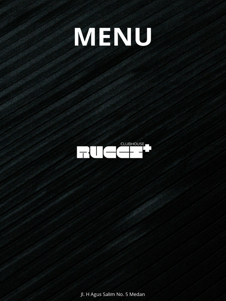 Menu Rucci Plus 2024 | PDF